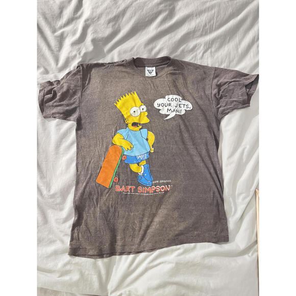 Shirts | Vintage 199 Bart Simpson Graphic Tshirt | Poshmark